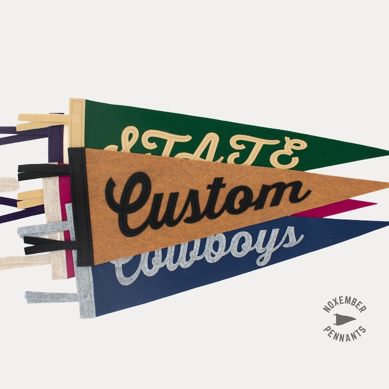 Felt Team Pennant Banners - Etsy