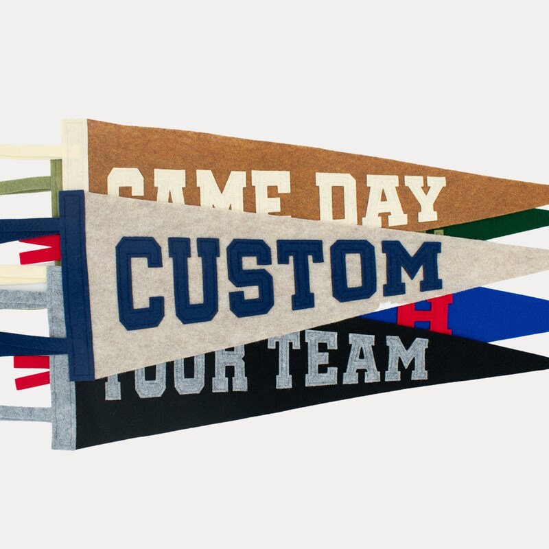 Personalized Sports Pennant - Etsy