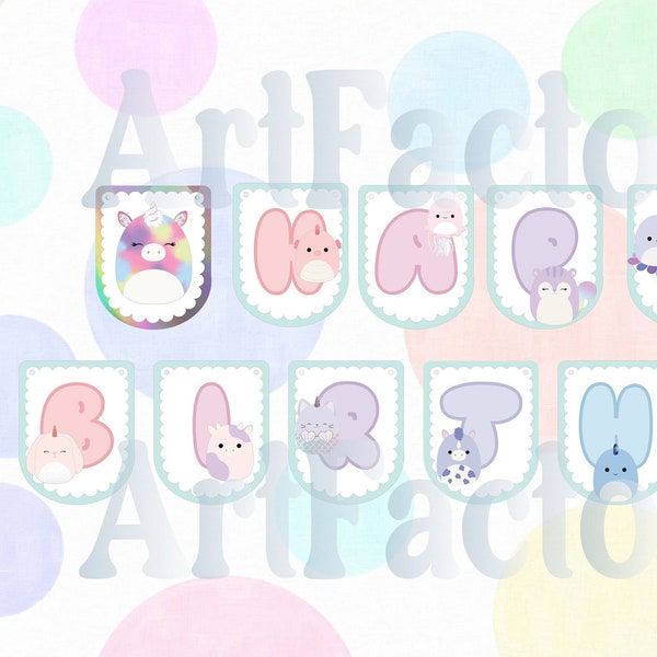 Squishmallow Clipart - Etsy