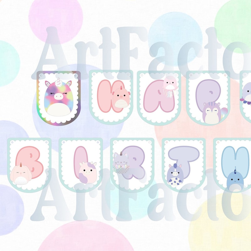 Squishmallow Clipart - Etsy