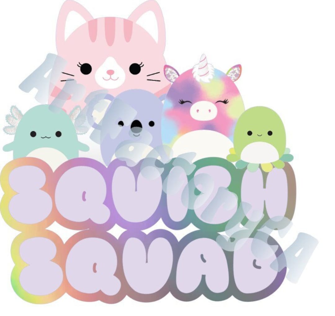Squishmallow T-shirt Design - SVG, PNG, Studio for Silhouette Cameo ...