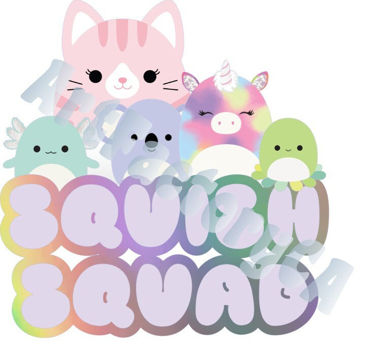 Squishmallow T-shirt Design - SVG, PNG, Studio for Silhouette Cameo ...