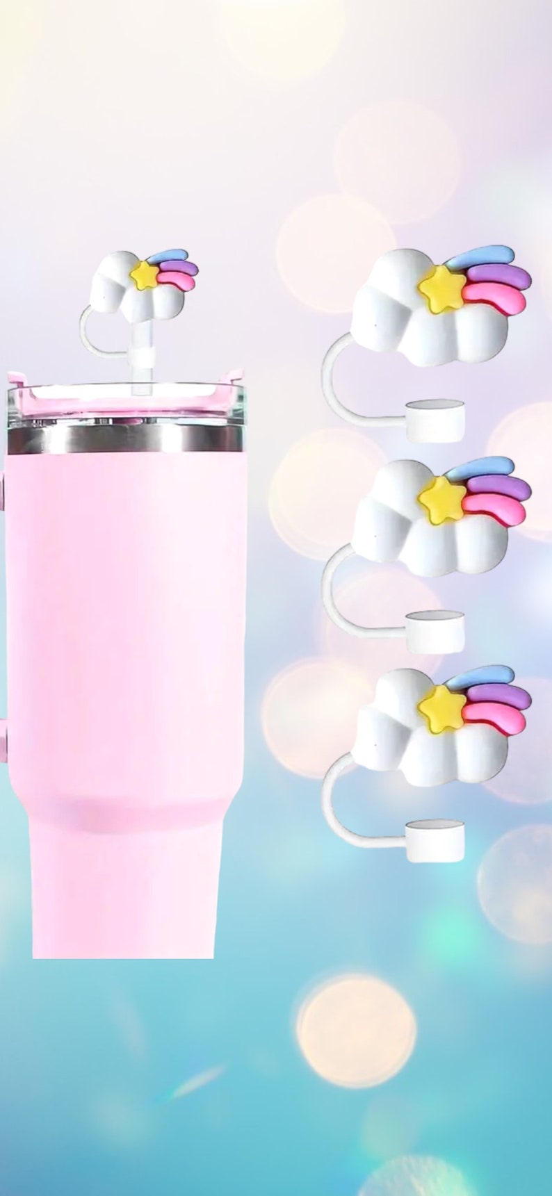 Shooting Star Straw Topper - Etsy