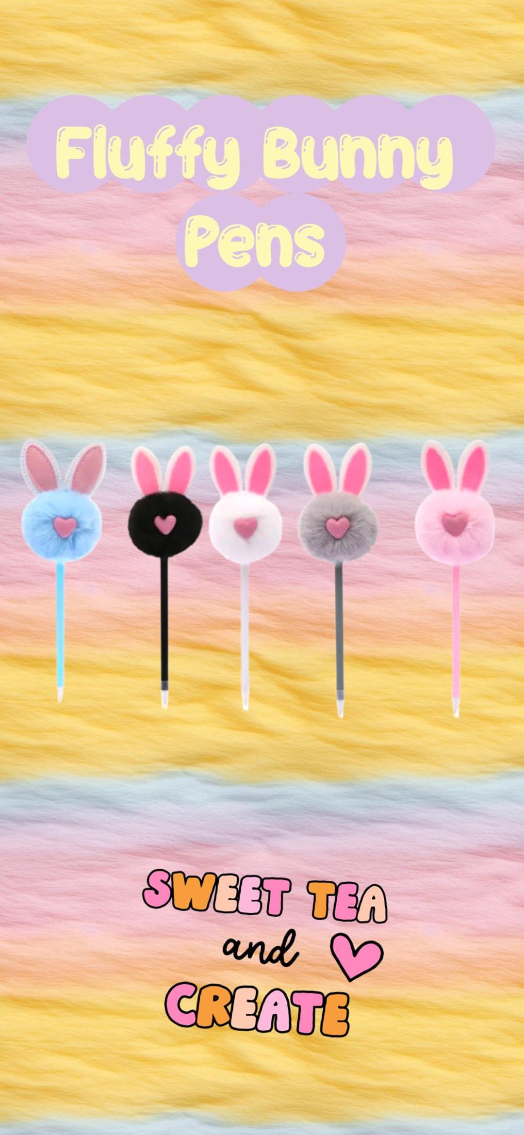Fluffy Bunny Pens - Etsy