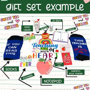 Apple Teacher Appreciation Gift Set - Etsy