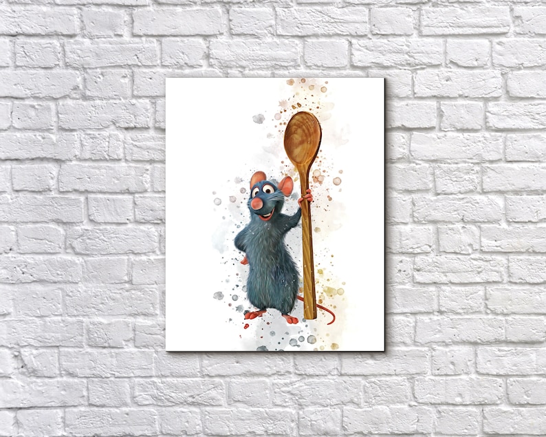 Ratatouille Remy Printable Art Instant Download Disney | Etsy