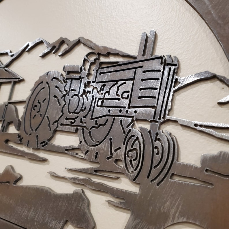 Welcome Circular Saw Blade Steel Cutout Wall Decor, Welcome Metal ...