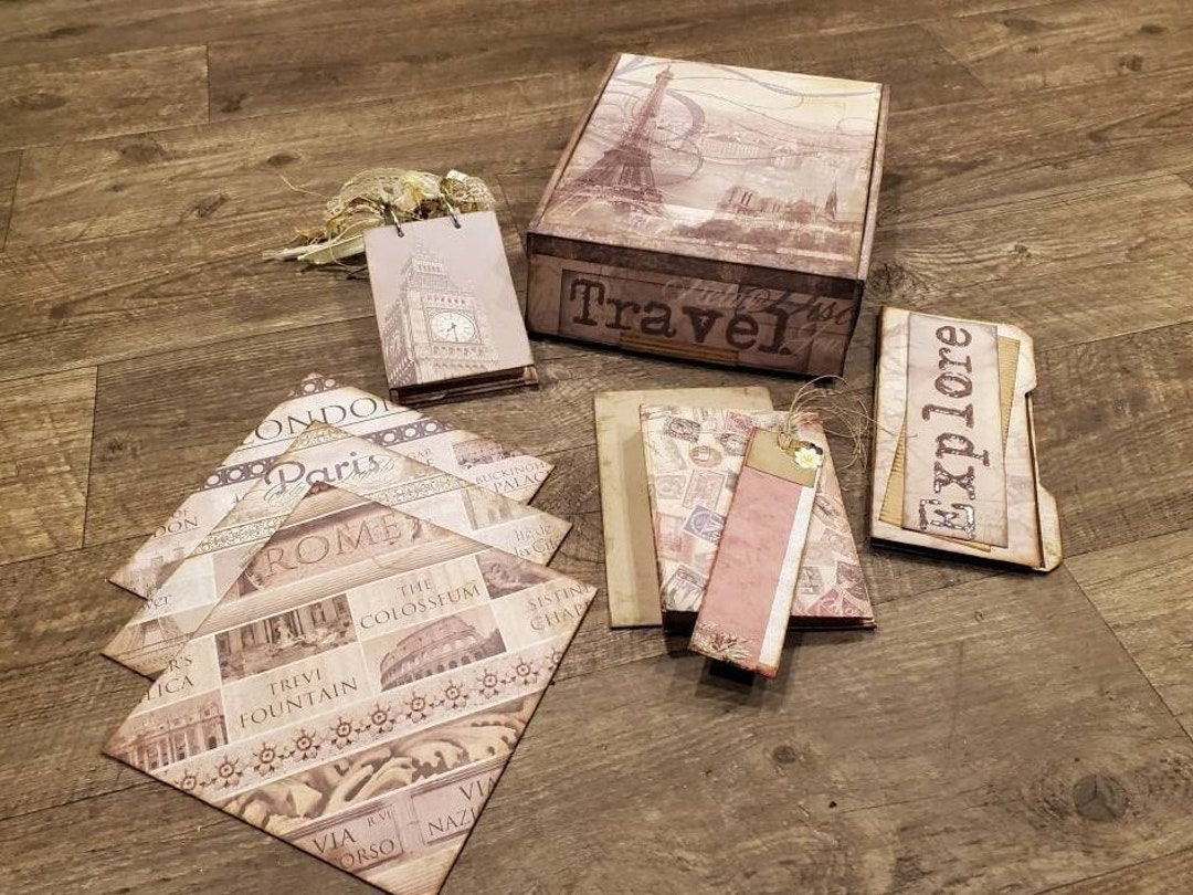 Keepsake Travel Box From Rome, Paris, London and Europe, Souvenirs From ...