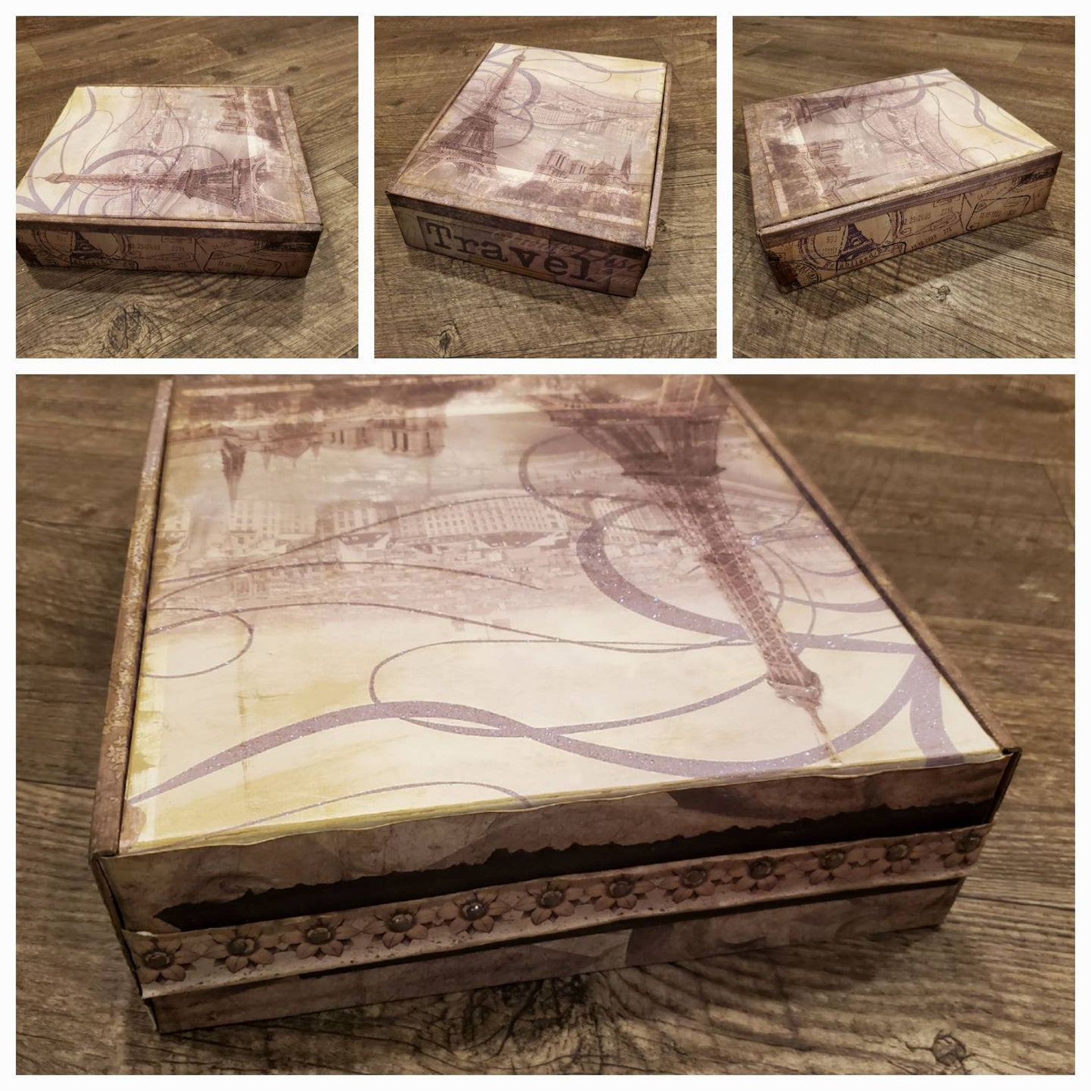 Keepsake Travel Box From Rome, Paris, London and Europe, Souvenirs From ...