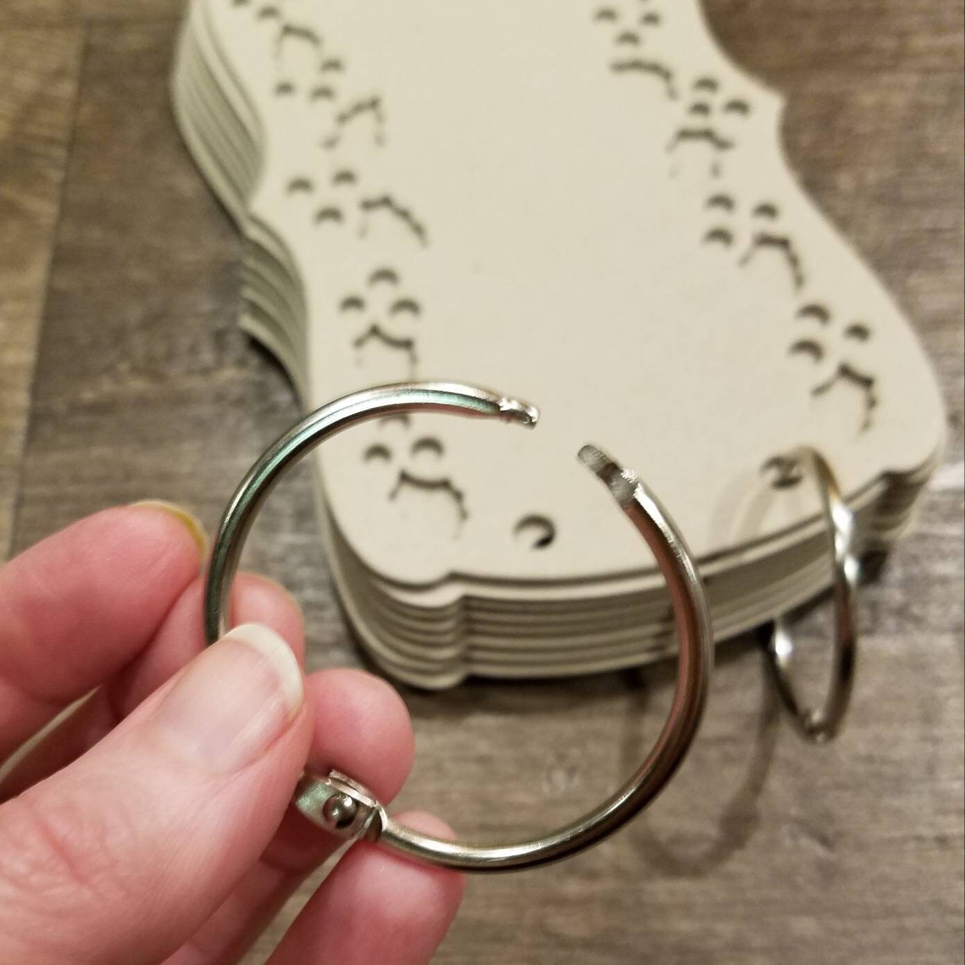 Blank DIY Die Cut Chipboard Holiday Board Book or Christmas Scrapbook ...