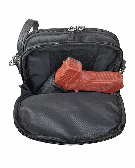 Leather Concealment Crossbody Bag Concealed Carry Purse CCW - Etsy