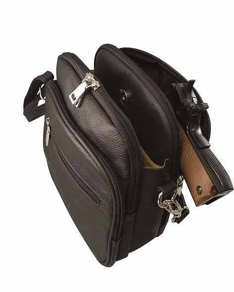Leather Concealment Crossbody Bag, Concealed Carry Purse, CCW Bag - Etsy