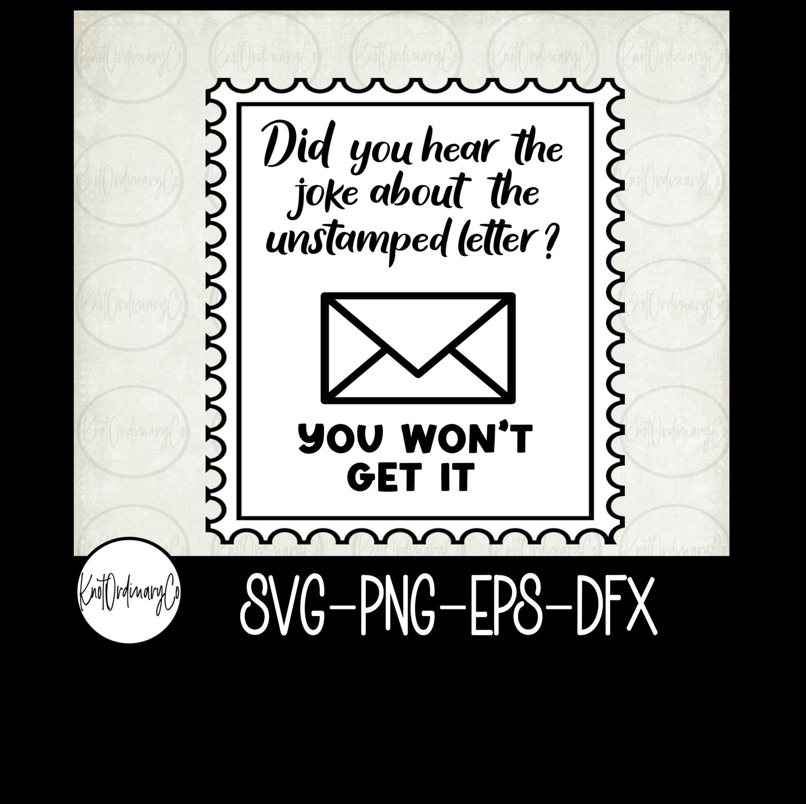 Stamp Joke SVG Pn Eps Dxf digital Download - Etsy