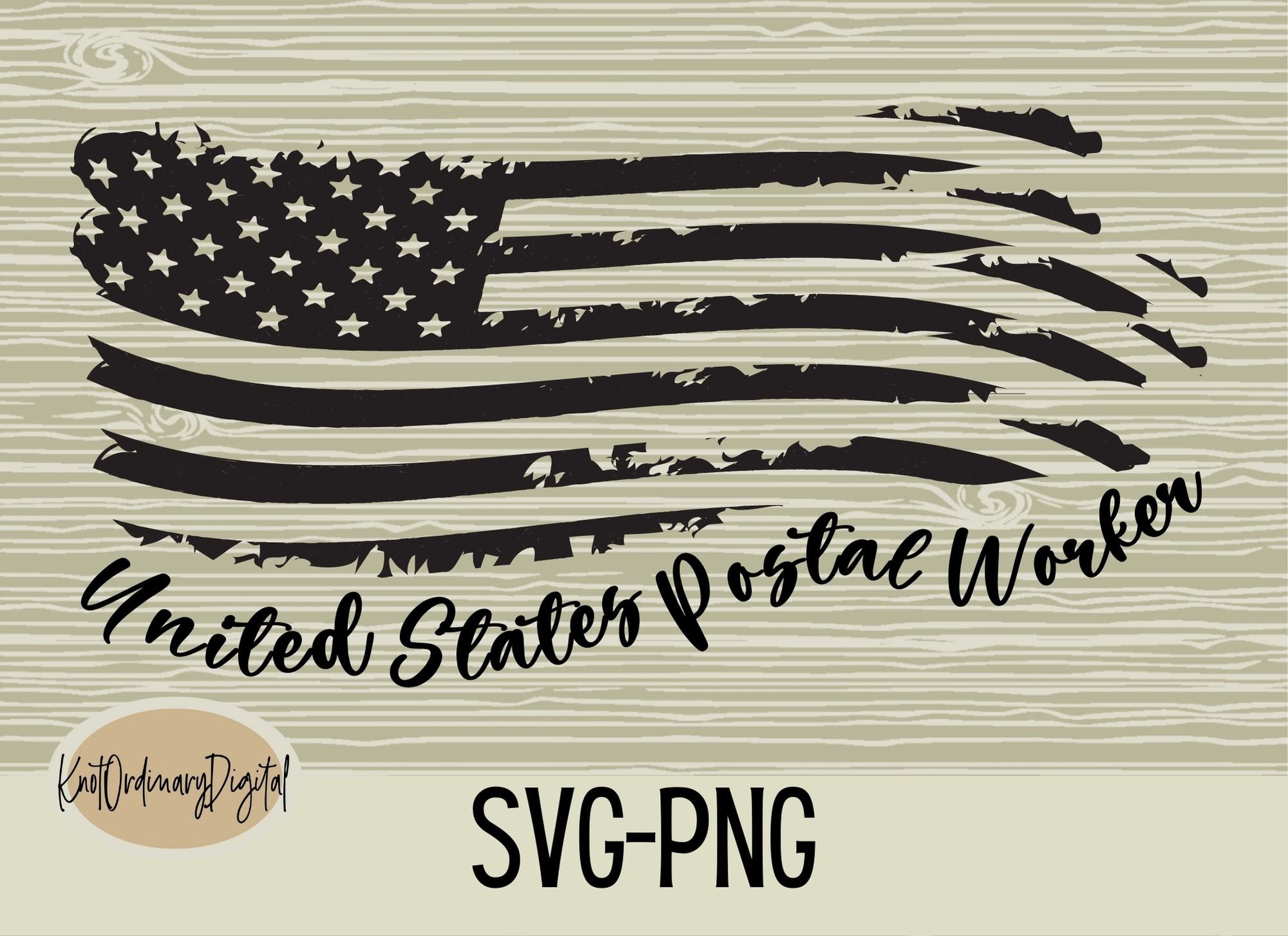 Postal Worker SVG PNG *digital Download* - Etsy
