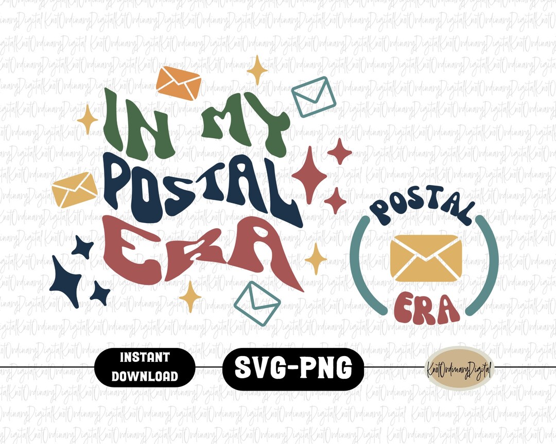 My Postal Era SVG PNG Digital Download - Etsy