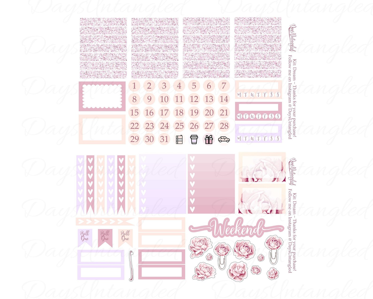 Me Time Printable Planner Stickers Weekly Kit Diary Writer - Etsy