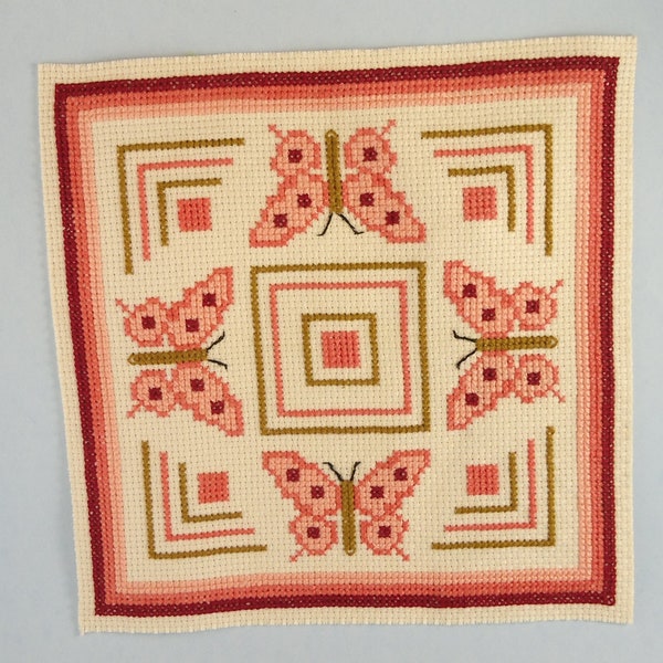Miniature Cross Stitch Rug - Etsy