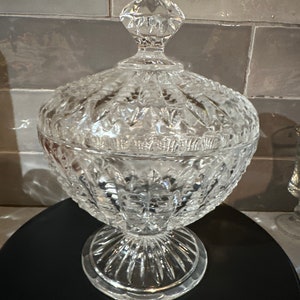 Mikasa English Fern Crystal Candy Dish - Etsy