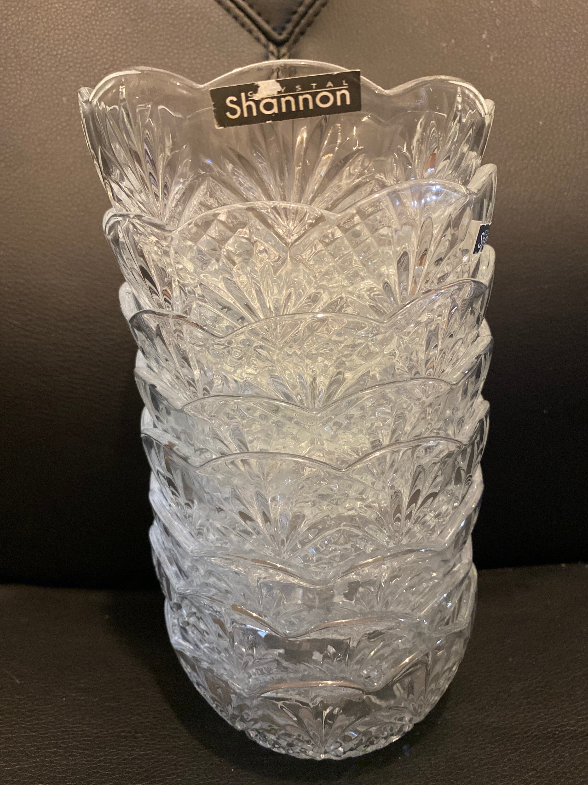 Shannon Crystal Bowls - Etsy