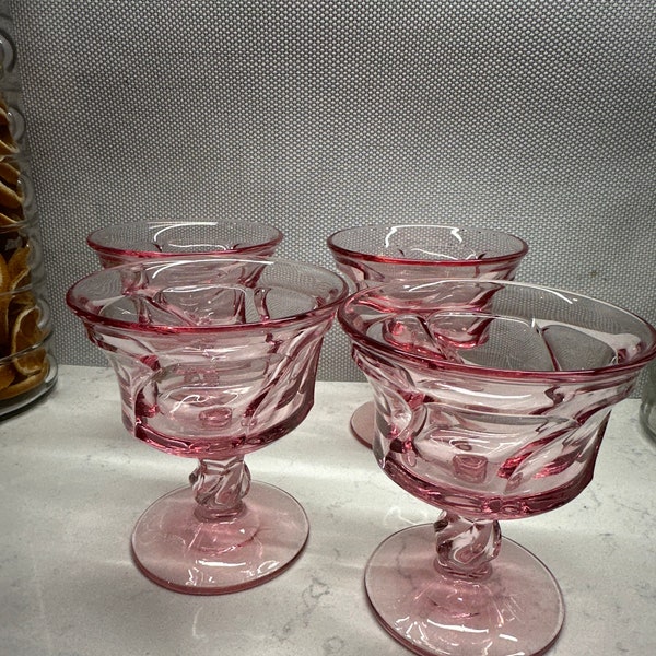 Pink Fostoria - Etsy