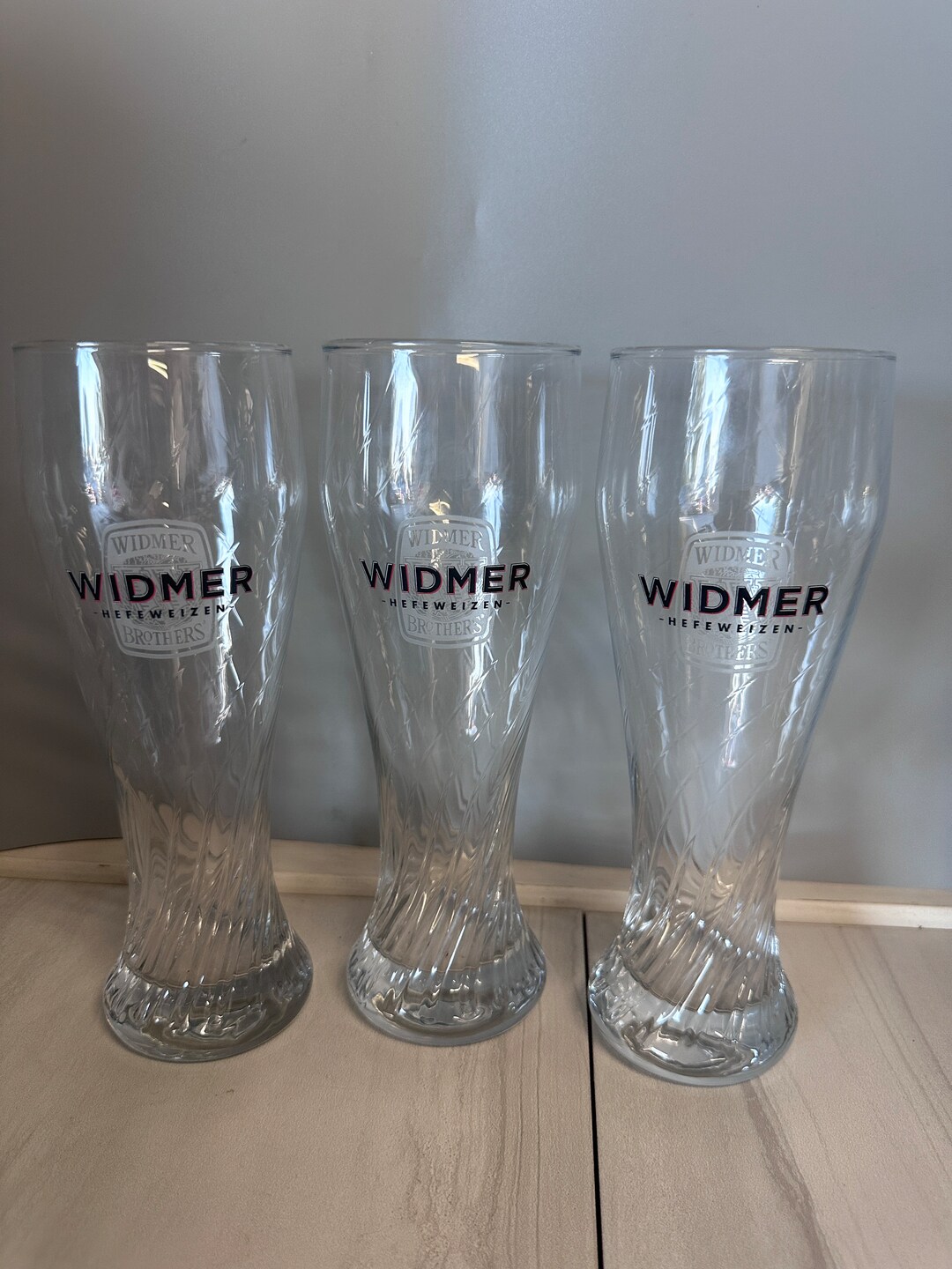 Widmer Brothers Hefeweizen Beer Glasses - Etsy