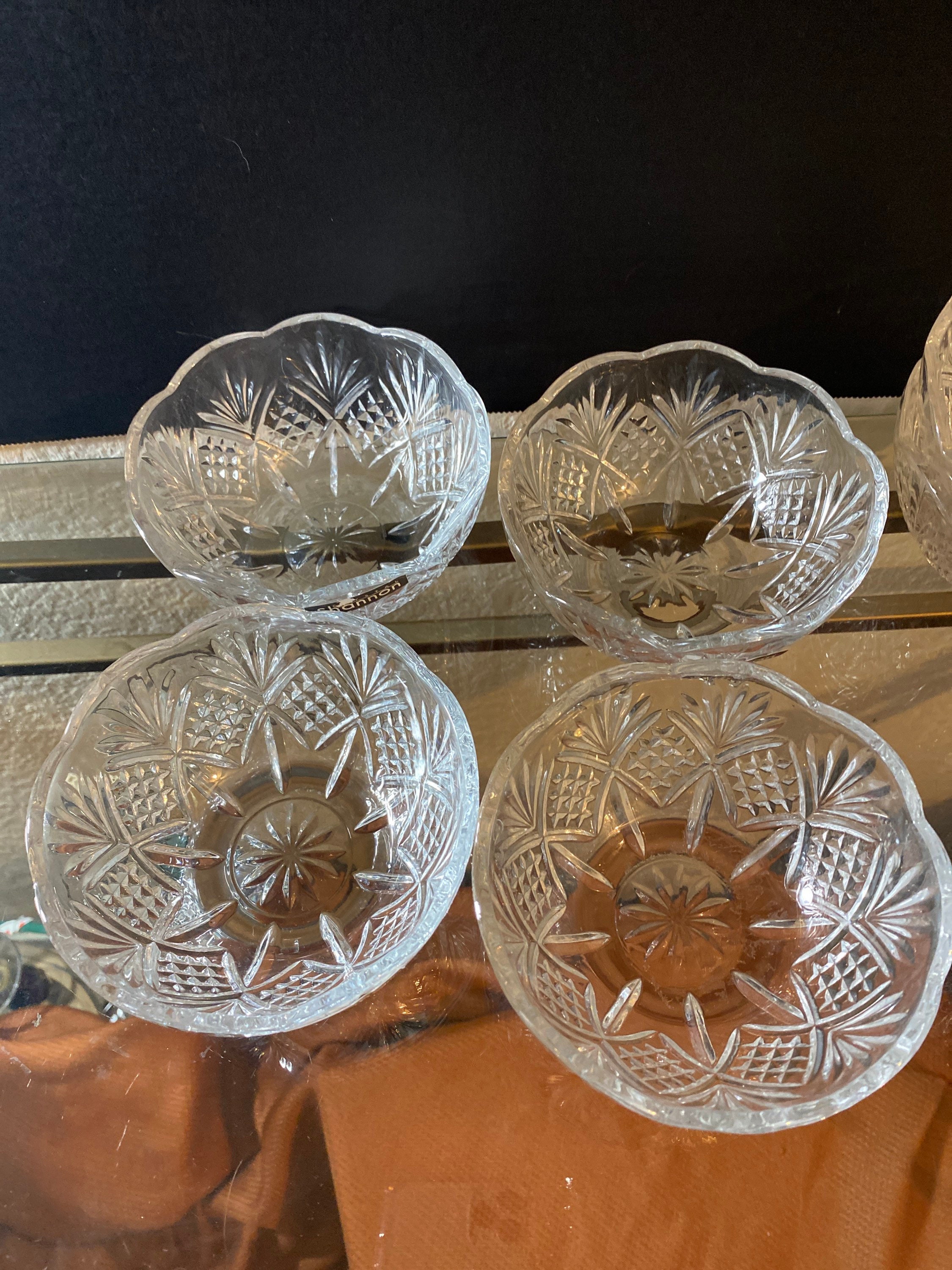 Shannon Crystal Bowls - Etsy