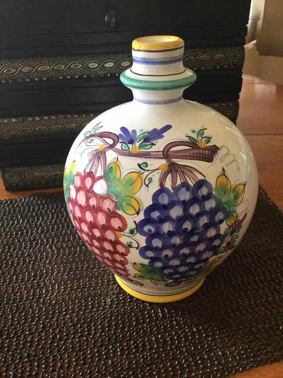 Modra Ludova Majolika Jug | Etsy