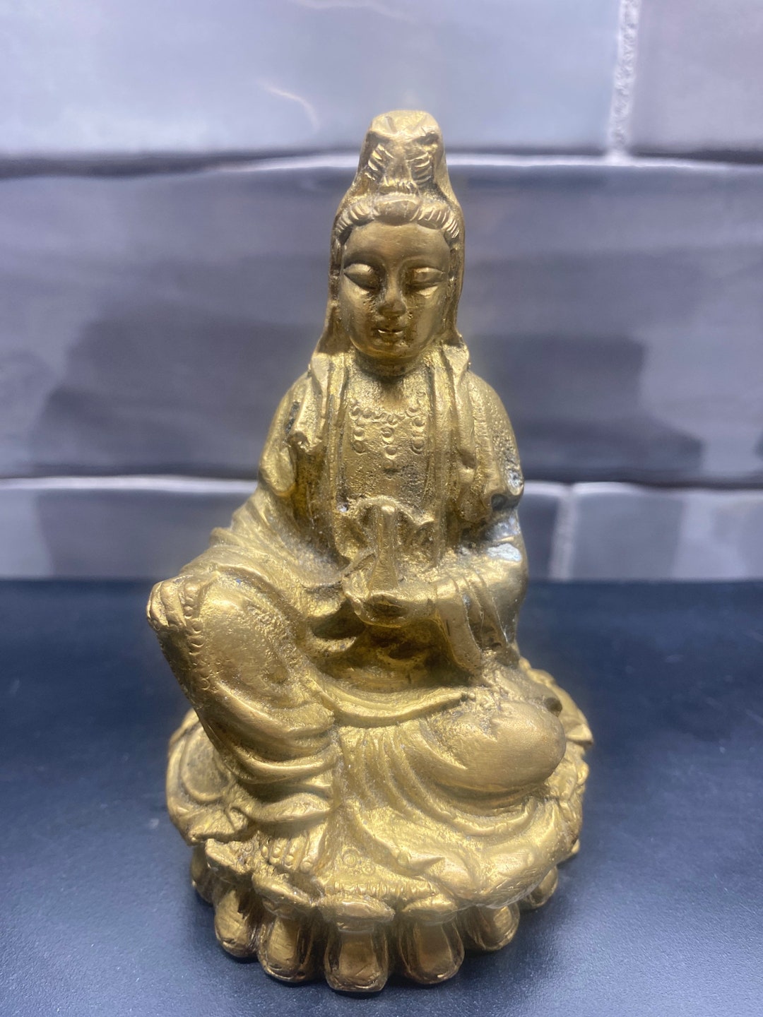 Copper Brass Goddess Statue - Etsy