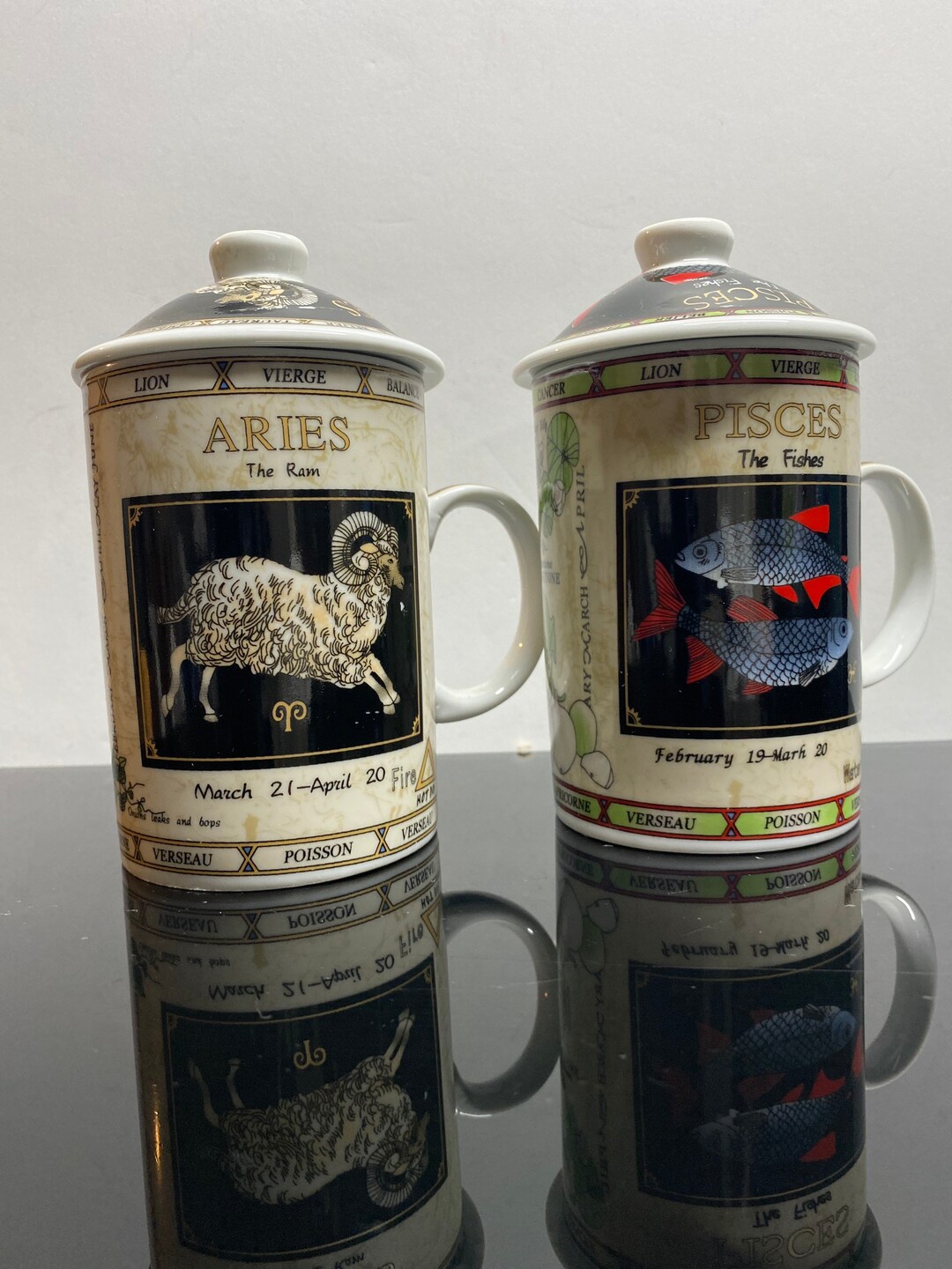 Zodiac Sign Coffee Mugs - Etsy