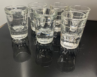 Vintage Heavy Double Wall Libbey Shot Glass 1940/1950s - Etsy