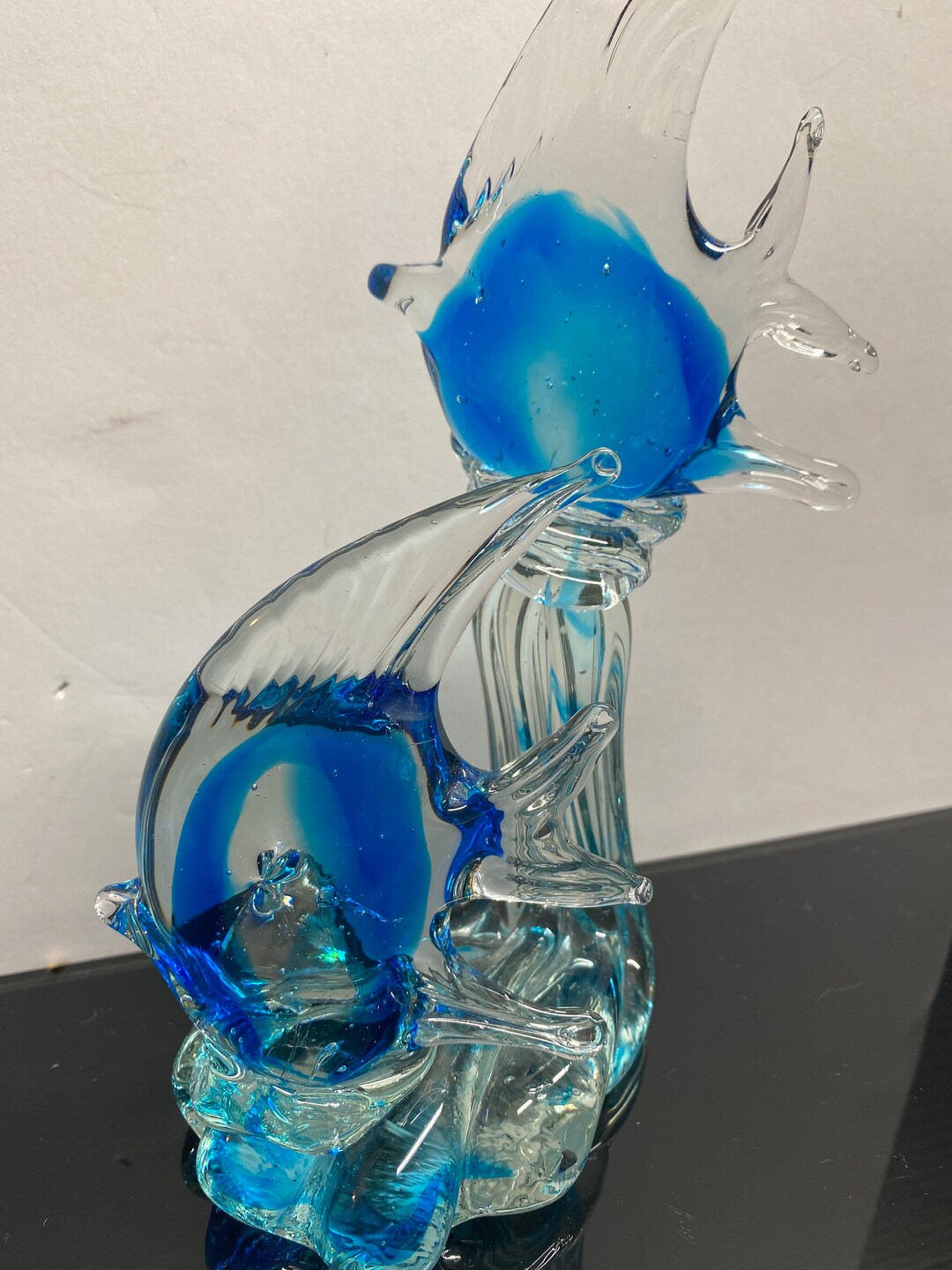 Double Fish Art Glass - Etsy