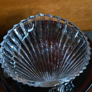 Heavy Crystal Shell Design Bowl - Etsy