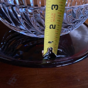 Heavy Crystal Shell Design Bowl - Etsy