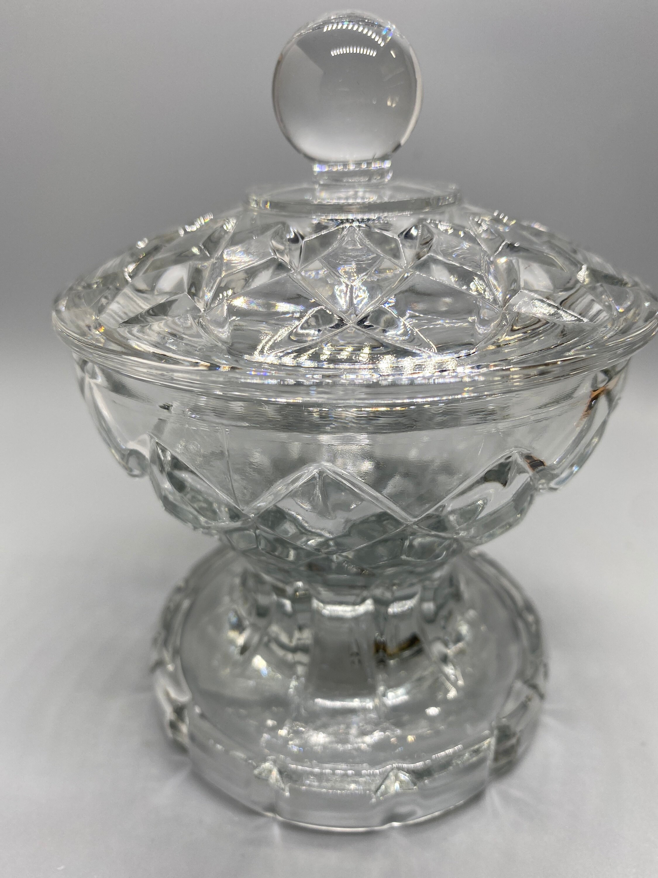 Leeber 8511 Heavy Lidded Candy Dish - Etsy UK