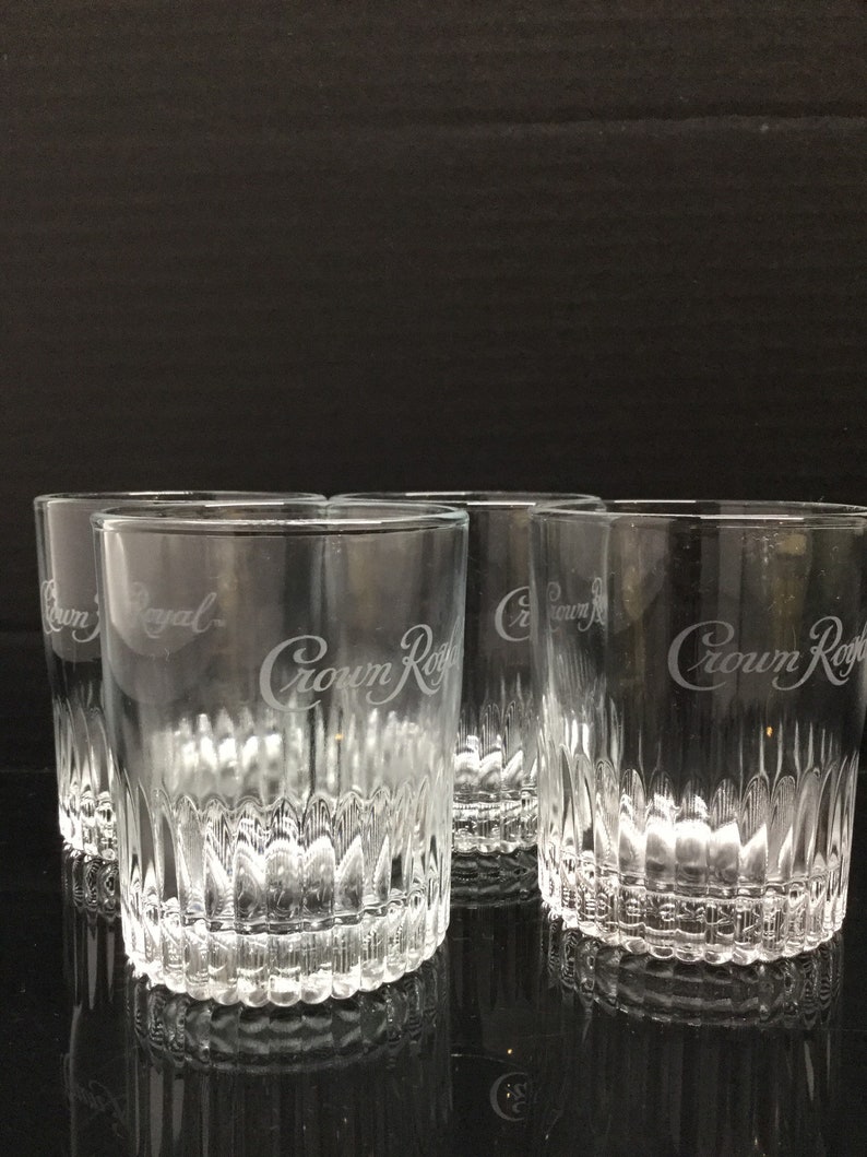Embossed Limited Edition Royal Crown Base Rock Glass | Etsy
