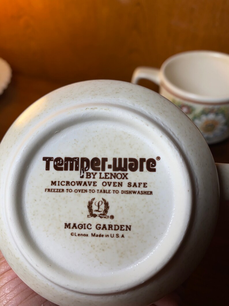 Vintage Lenox Temper Ware Cups - Etsy