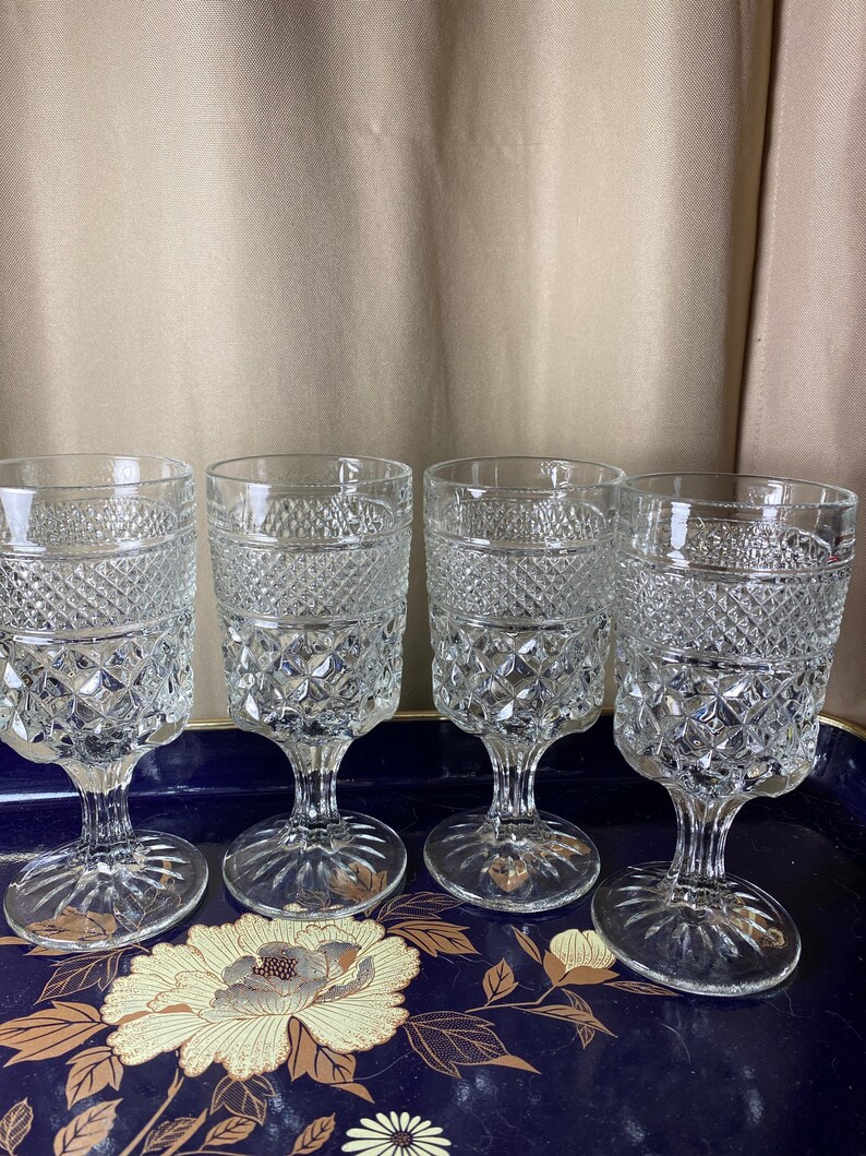 Vintage Anchor Hocking Wexford Glass | Etsy