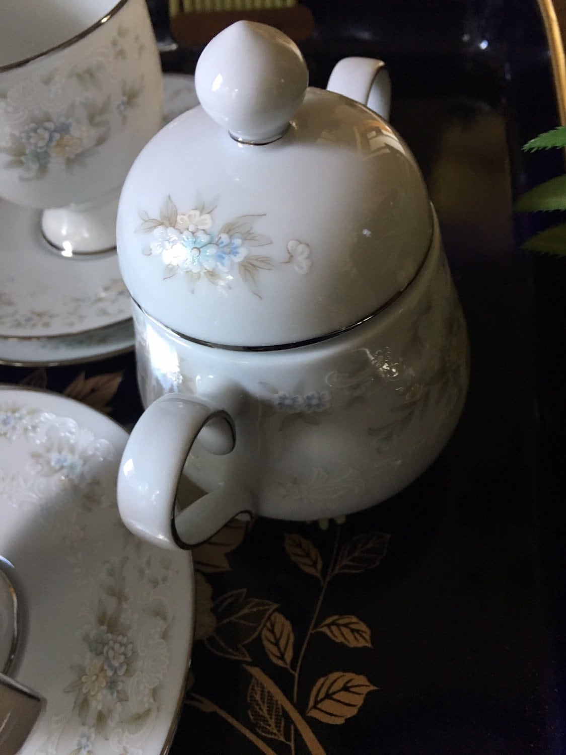 Noritaki Tea Set - Etsy