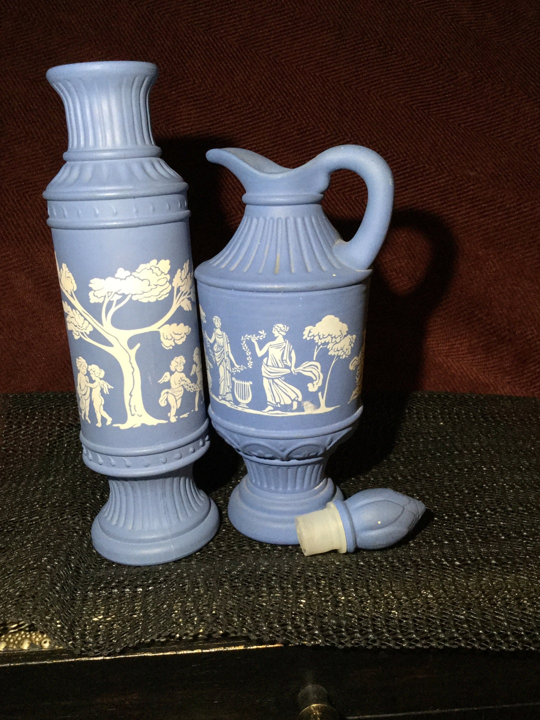 Avon Jasperware Vases - Etsy