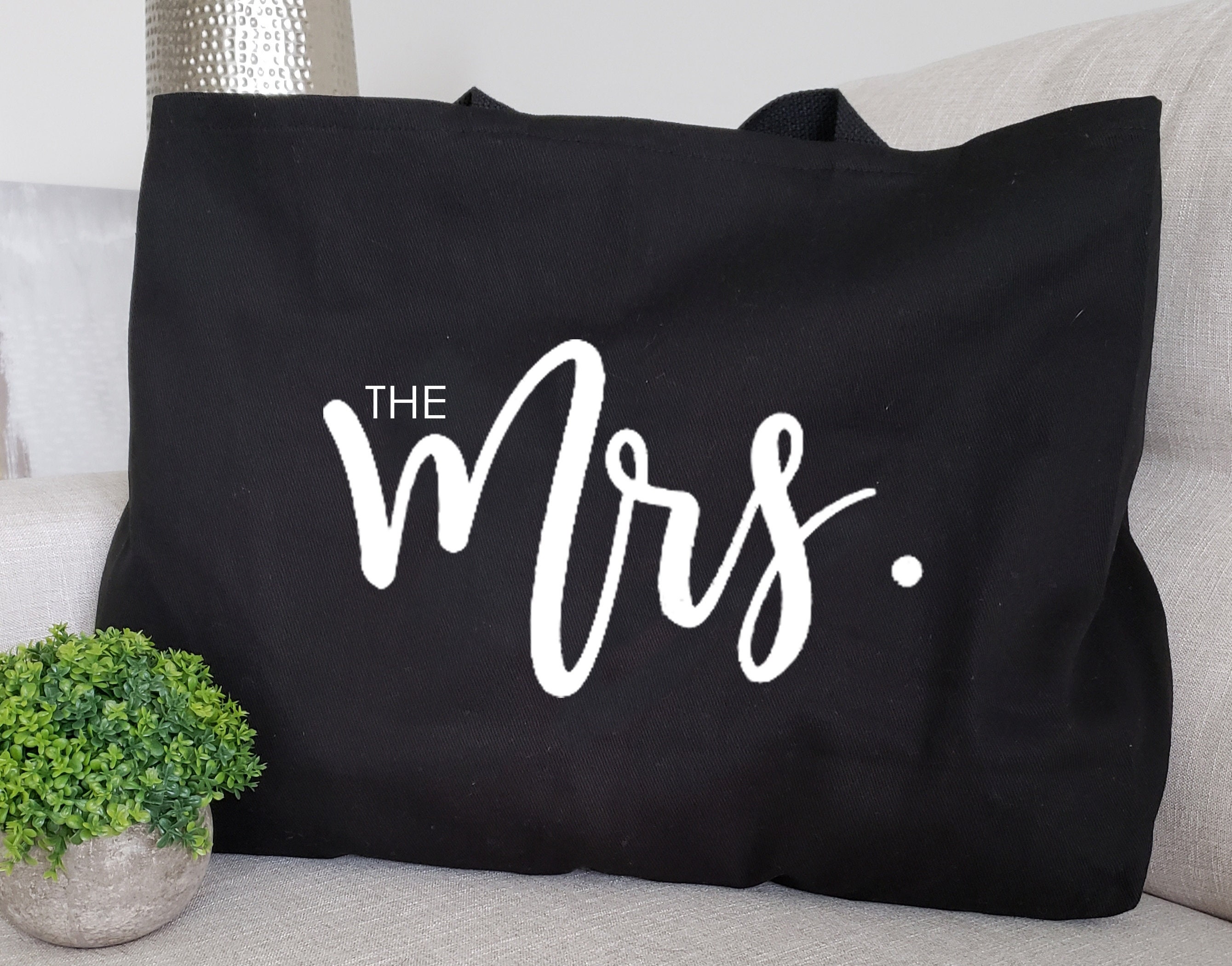 Bride Tote Bag Bride Bag Bride to Be Gift Bridal Shower Wedding Tote ...