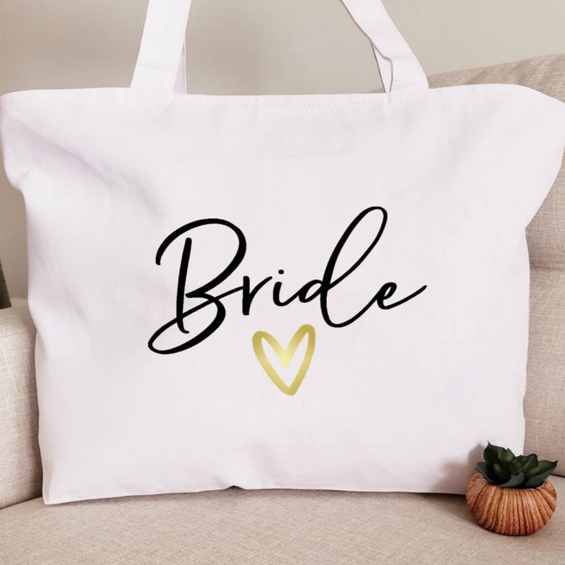 Bride Tote Bag - Etsy