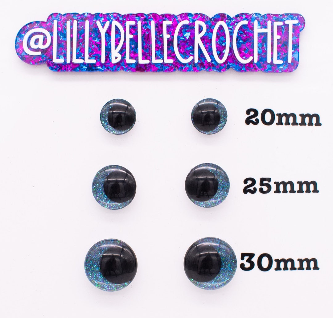Handmade Lagoon Cartoon Glitter Safety Eyes - Etsy
