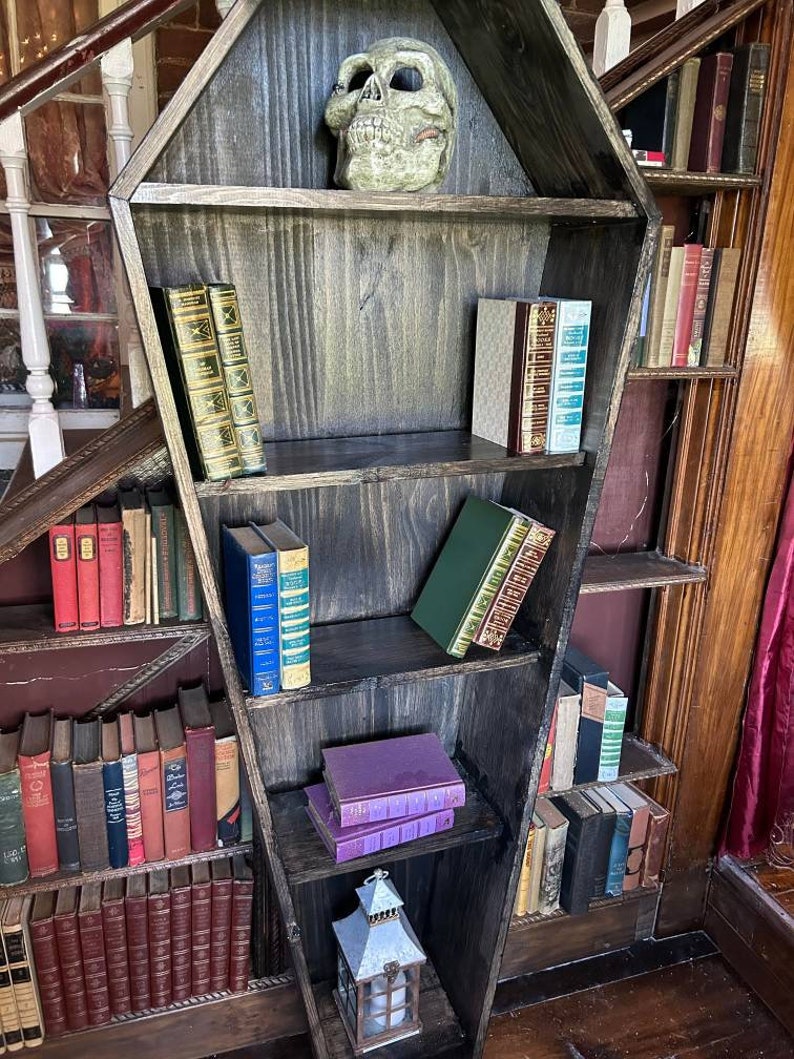 Coffin Display Case With Glass Enclosure Gothic Morbid - Etsy