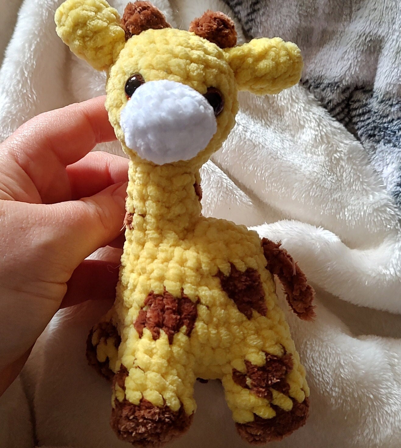 Crochet Baby Giraffe Plushie - Etsy