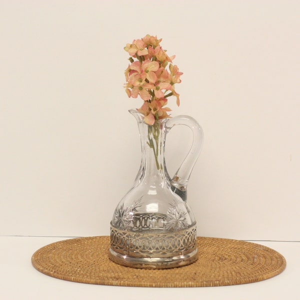 Clear Glass Pitcher - Etsy