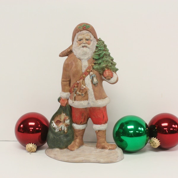 Ceramic Santa Claus - Etsy