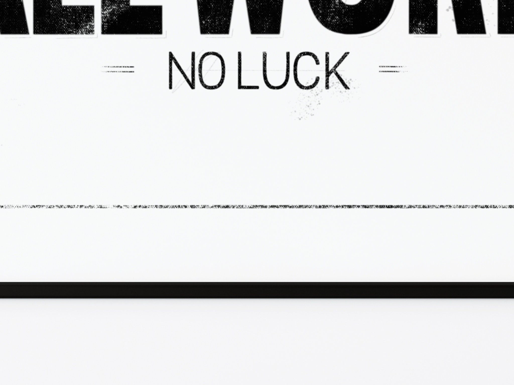 All WORK poster impresión dibujado a mano b&w descarga digital - Etsy ...