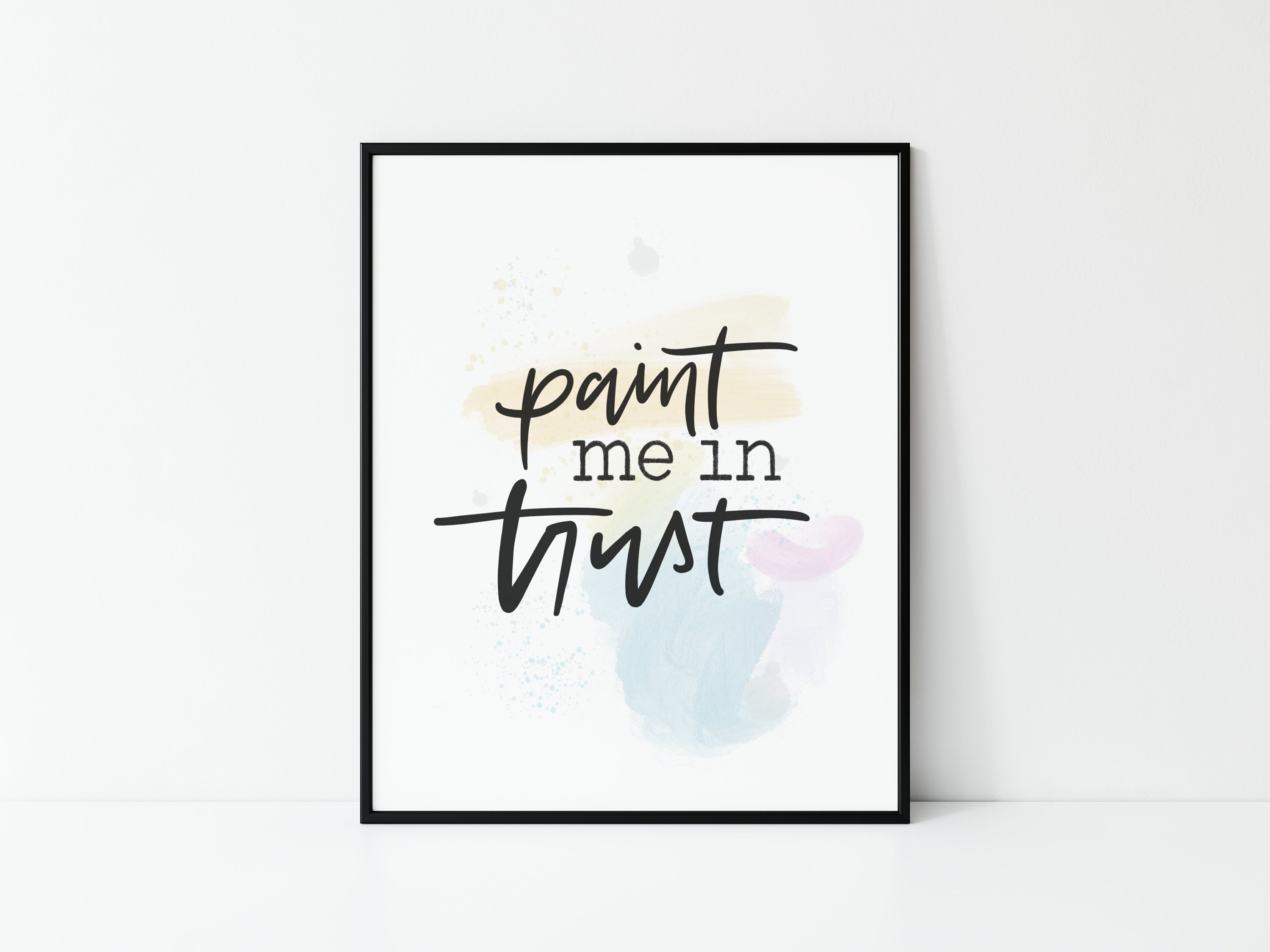 Dodie HUMAN Quote Poster Print Hand Lettered Color Digital Download - Etsy