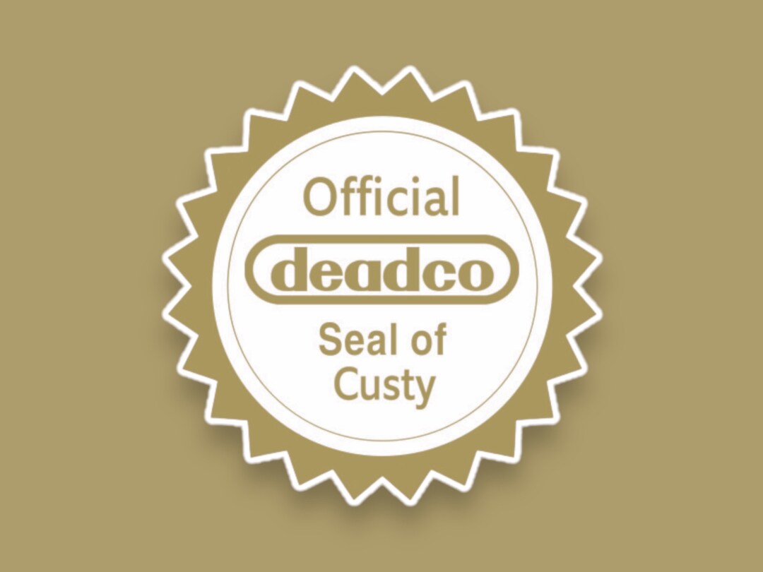 Dead and Company Seal of Custy Sticker - Etsy