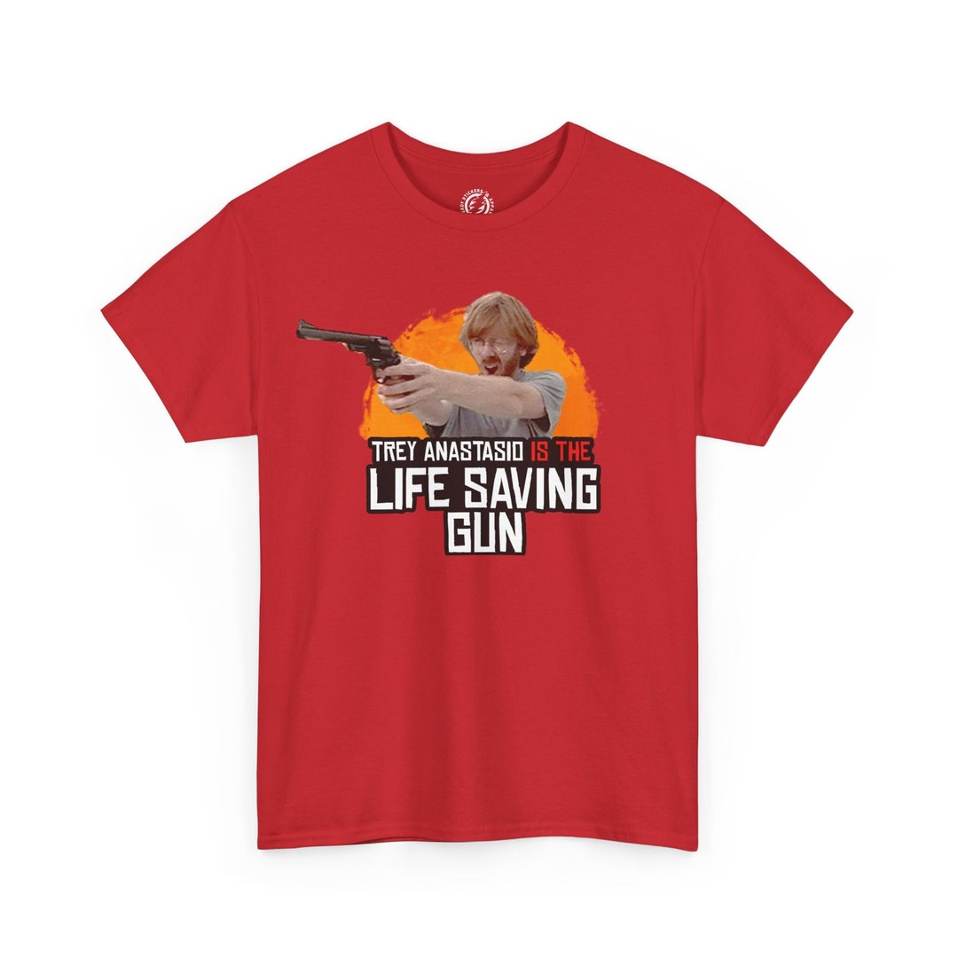 Trey Anastasio is the Life Saving Gun Phish Lot T-shirt - Etsy